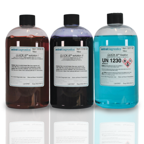 Quick III Set, 3x16oz, ADI • Ethos Biosciences